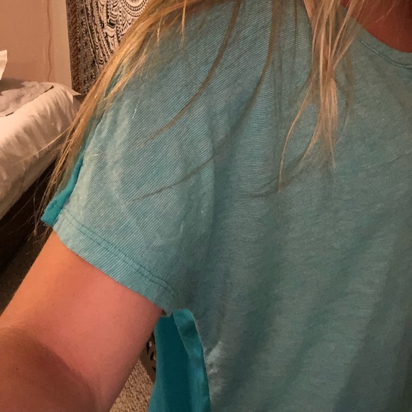 bcg | Tops | Twotoned Blue Bcg Exercise Tee | Poshmark